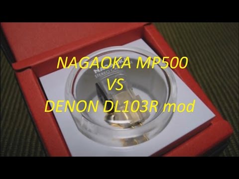 Nagaoka MP500 last 25 hours tested vs Denon DL 103