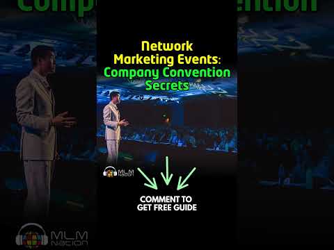 Network Marketing Events: 3 Company Convention Secrets