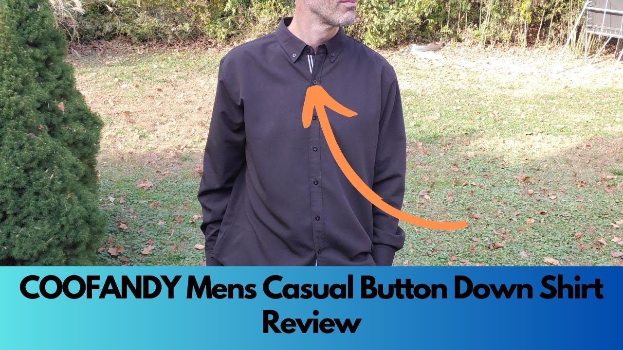 COOFANDY Men's Casual Button Down Shirt Review