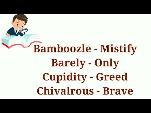 English Synonyms || Lesson - 9 || English Word Trove