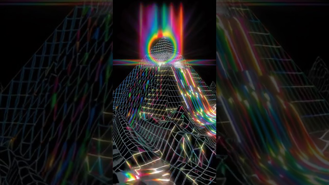 Trippy Pyramid 🌈 Live Wallpaper