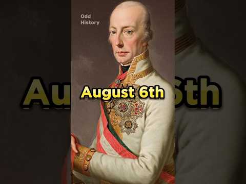 August 6th Facts and Events in History #shorts