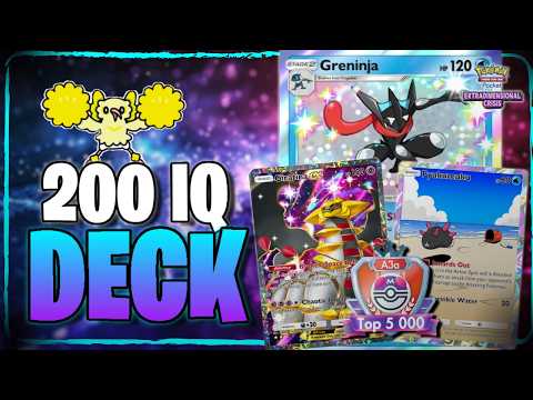 🔥 Pokémon TCG Pocket | 200 IQ DECK to Outsmart the Meta! 🧠💥 Greninja x Giratina Control