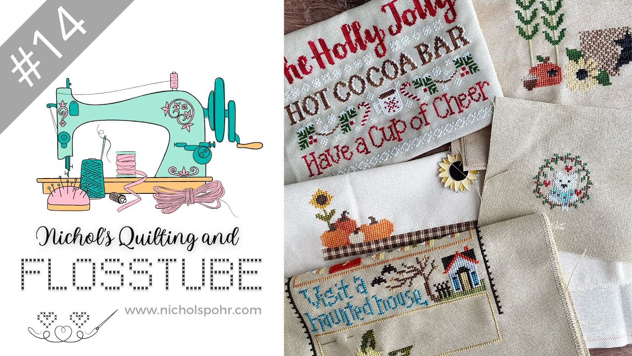 Flosstube 14 | Finishes and Pattern Collecting!