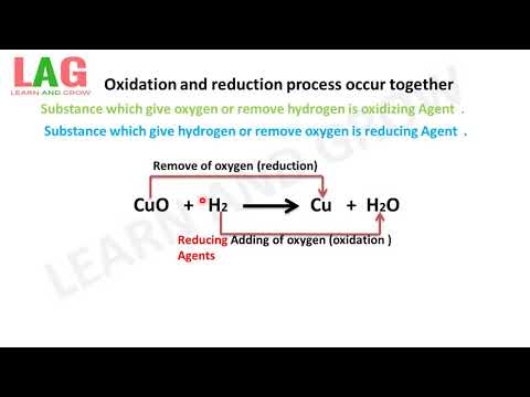Oxidizing and Reducing Agents (Hindi)