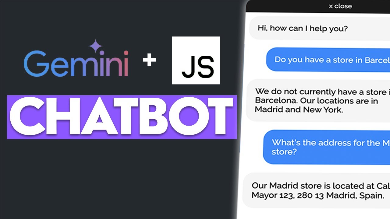 Build a Chatbot with Gemini API using HTML, CSS & JavaScript only