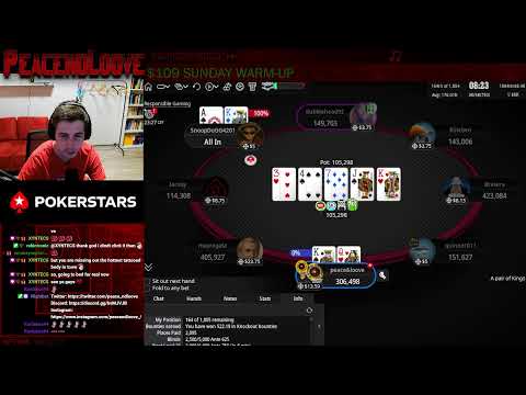 $109 Sunday Mystery Bounty & SUNDAY GRIND on PokerStars 🌞 (18+) !challenge !LL