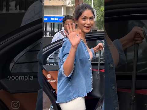Mrunal Thakur Mercedes Price? | #shorts #mrunalthakur #mercedes