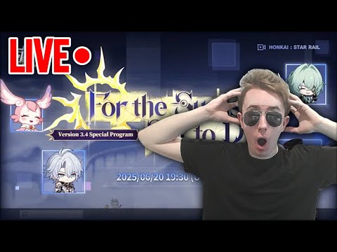 THE BIGGEST PATCH IN HSR HISTORY!! 3.4 LIVESTREAM WATCHPARTY