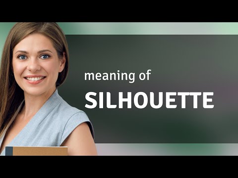 Silhouette • SILHOUETTE definition