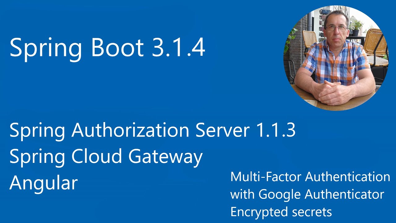 Spring Authorization Server - Multi-Factor authentication - Google Authenticator - Encrypted Secrets