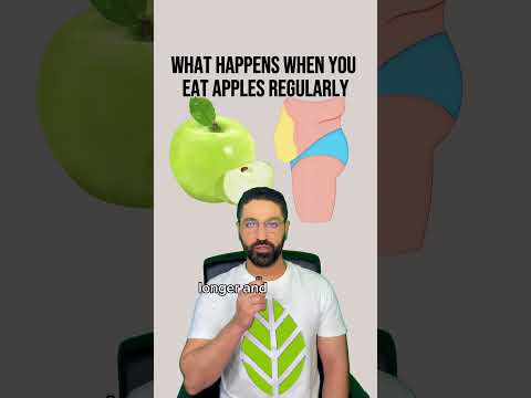 What happens when you eat apples?