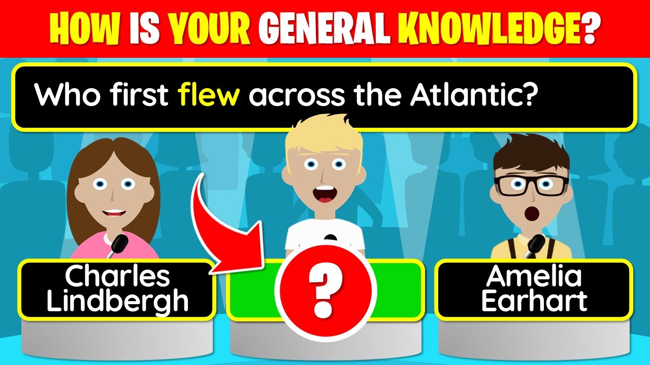 👉  How is YOUR general knowledge?! - 40 Trivia Questions | 25-135