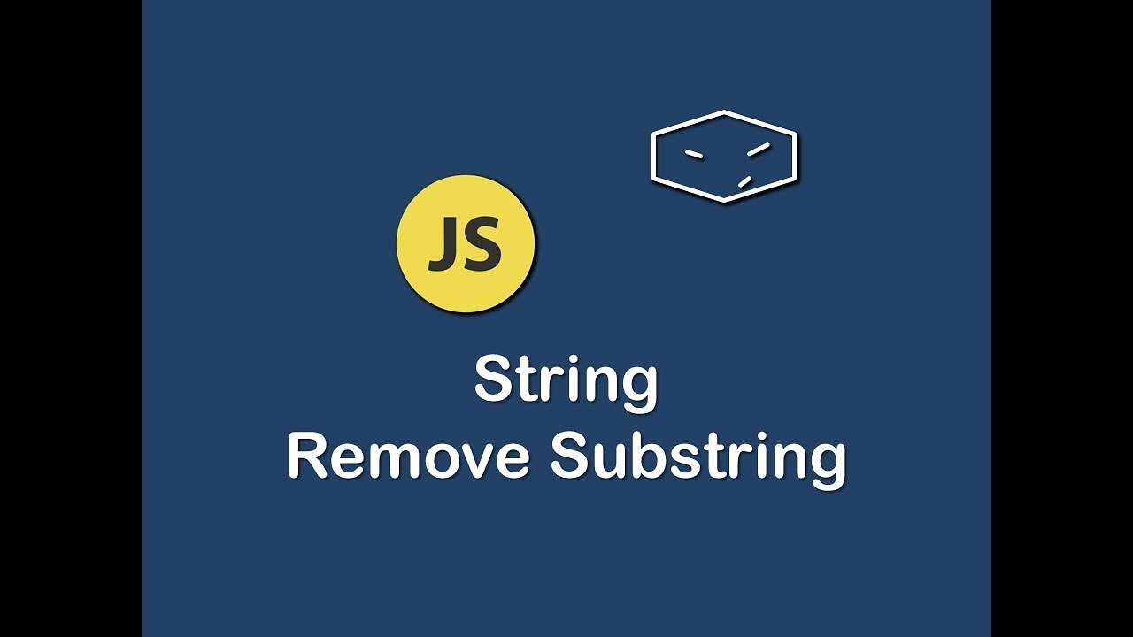 string remove substring in javascript