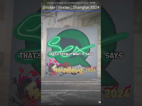 This Sticker Shouldn't Exist... #cs2 #counterstrike