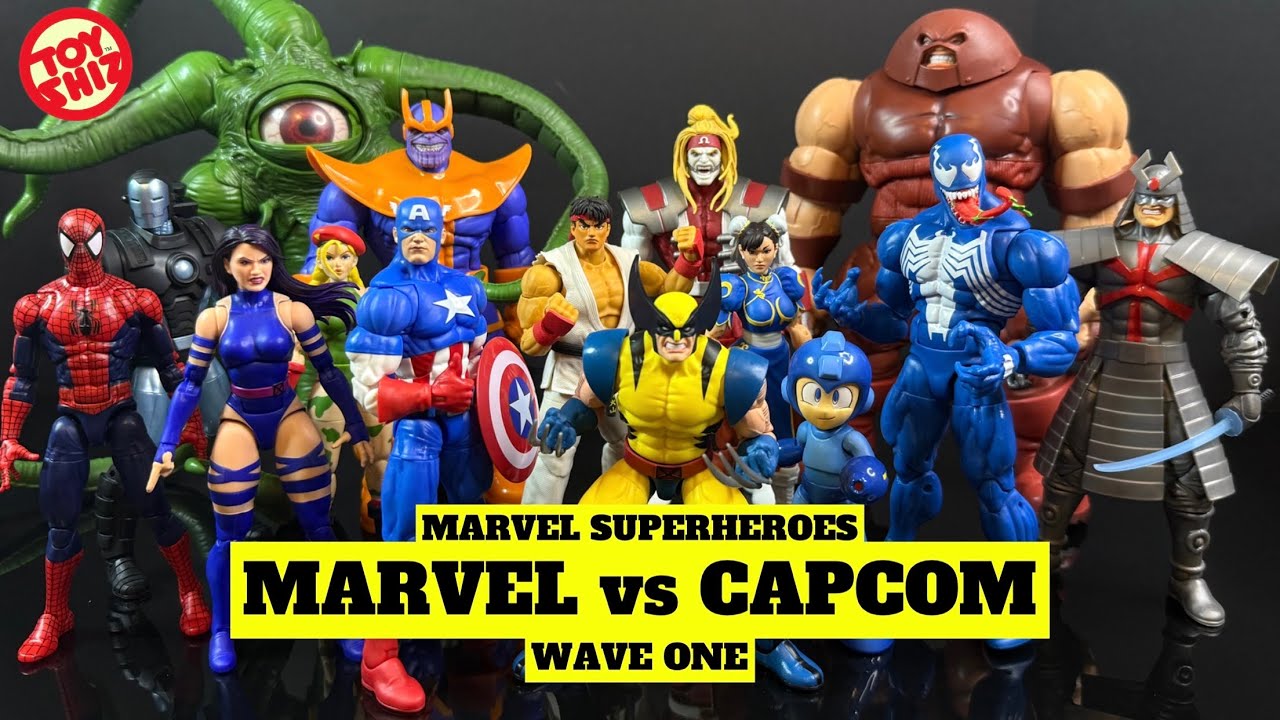 2025 Marvel Legends vs Capcom GAMERVERSE WAVE ONE | Hasbro