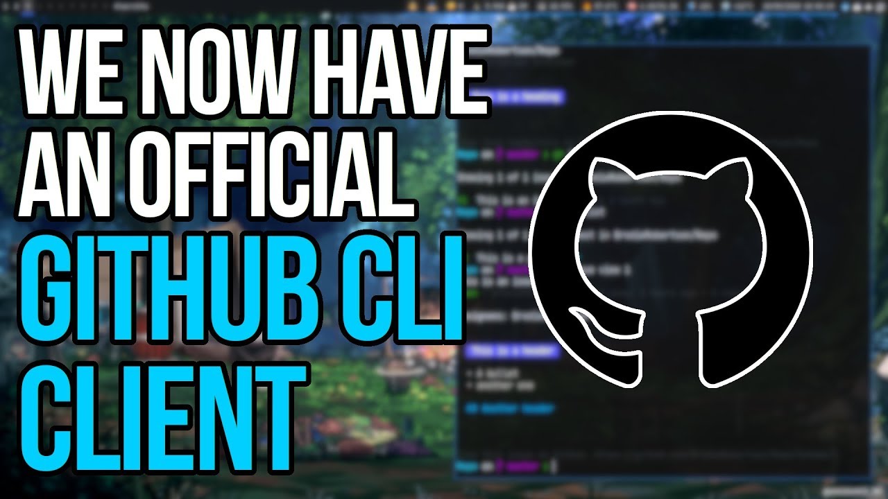 GitHub Now Has An Official Beta CLI Client!!