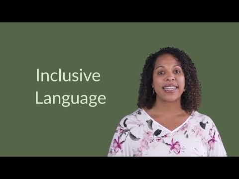 What is Inclusive Language?