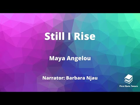"Still I Rise" by Maya Angelou Poetry Analysis & Annotations: IGCSE English | Narrator: Barbara Njau