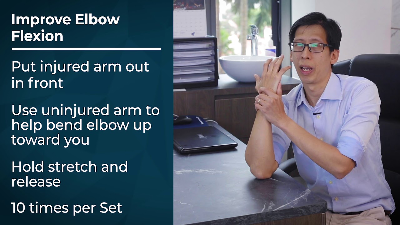 Elbow Exercises to Improve Flexibility - Dr Bernard Lee - Shoulder ...