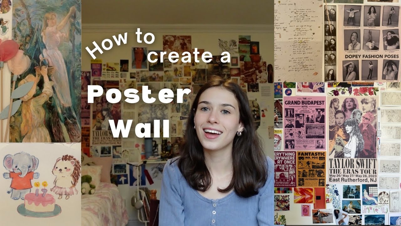 How to Create a Perfect Poster Wall