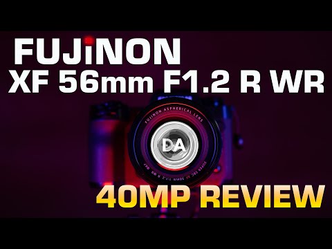 Fuji 56mm f/1.2 WR: Premium portrait lens on 40MP sensor