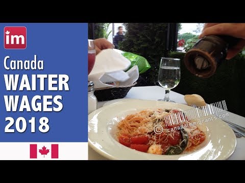 Waiter Salary in Canada (2018) - Employment in Canada