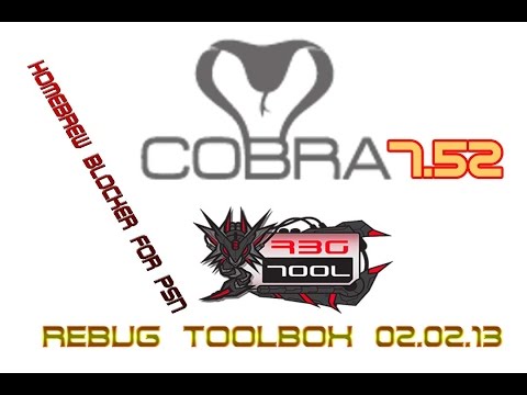 PS3 CFW COBRA 7.52 Homebrew Blocker for PSN & REBUG TOOLBOX 02.02.13