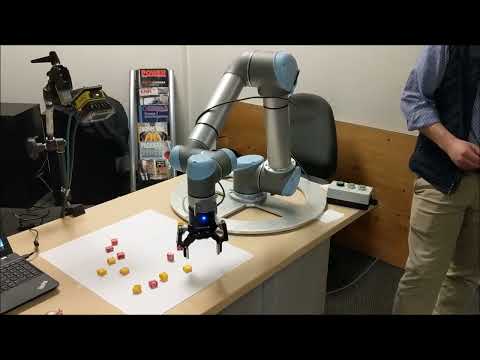Pick & Place Machine Vision Guided Robots – Universal Robots, Robotiq Gripper – TSTECH