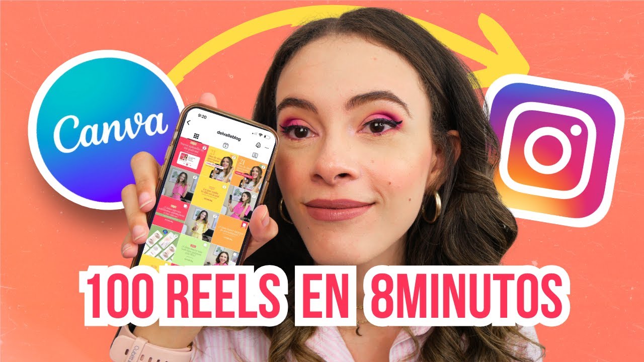 Crea 100 reels/tiktok en Canva gratis y pro con IA