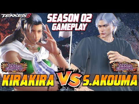 Tekken 8 – KIRAKIRA (Jun) vs SUPER AKOUMA (Lee) – T8 (SEASON 2) High Level Gameplay!