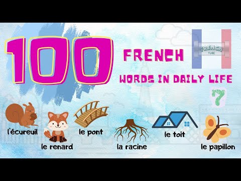 Top 100 Must-Know French Words for Daily Conversations | Essential Vocabulary for French Learners