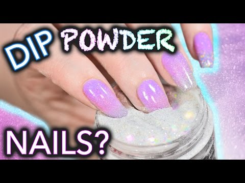 DIY Dip Powder Nails (do not snort)
