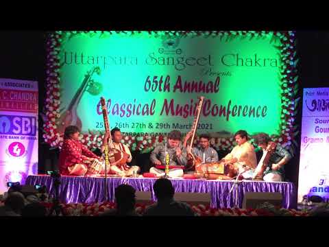 Raag Basant || Sandip Bhattacharjee Live || Uttarpara Sangeet Chakra || Indian Classical Music
