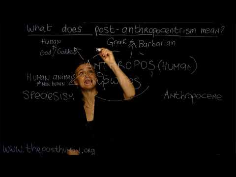 5. What Does POST-ANTHROPOCENTRISM Mean? Dr. Ferrando (NYU) - Course "The Posthuman" Lesson n. 5