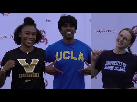 The Rutgers Prep Class of 2024 Celebrates College Shirt Day
