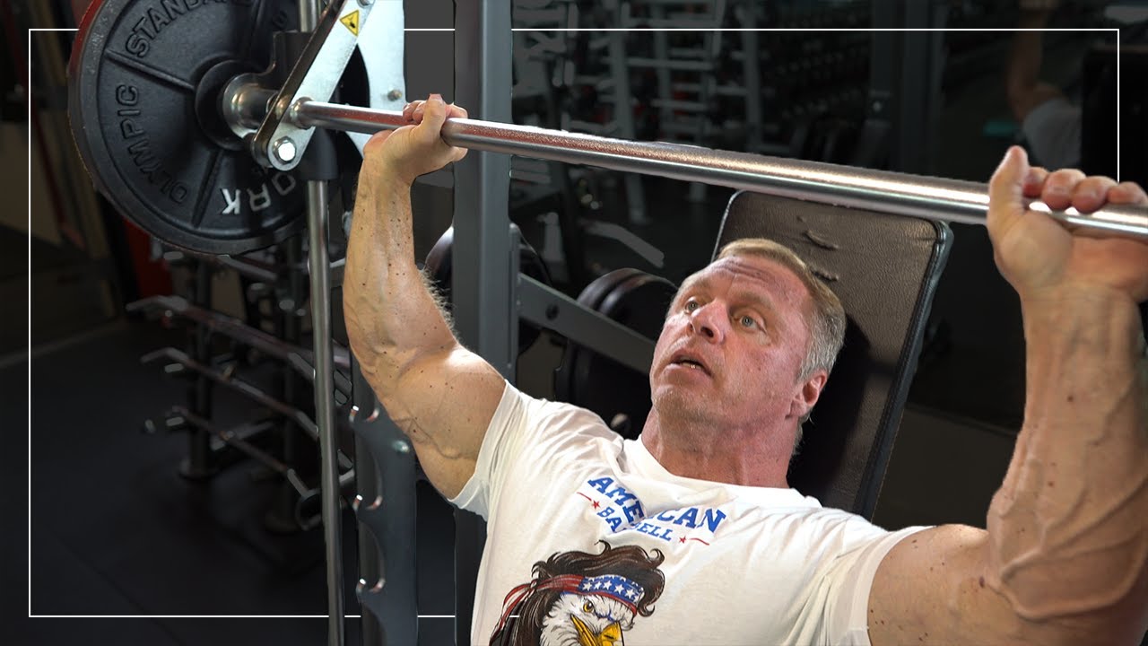 High incline Smith Machine Shoulder Press (Healthy Shoulders)
