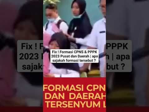 Fix! Detail Jumlah Formasi CPNS & PPPK 2023 Pusat serta Daerah ! Peminat Jabatan Ini Tersenyum Lebar