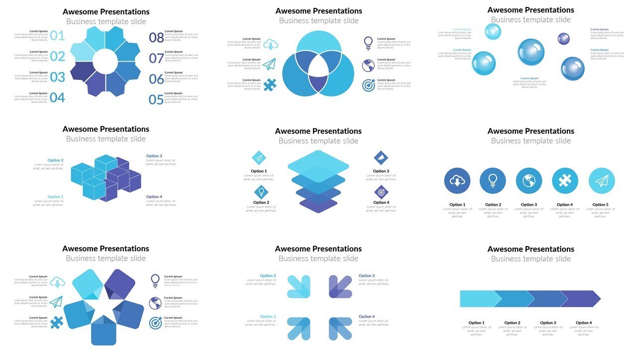 FREE animated Powerpoint template. 2.5k SUBS SPECIAL! Powerpoint tricks