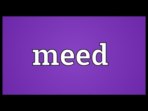 Meed Meaning