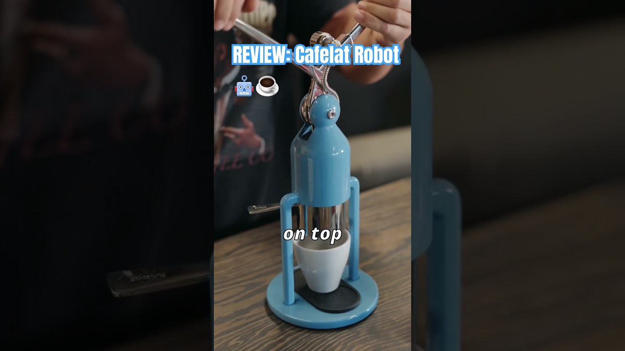 REVIEW: CAFELAT ROBOT ☕️ this manual espresso brewer is great #barista #homebarista #espressomachine