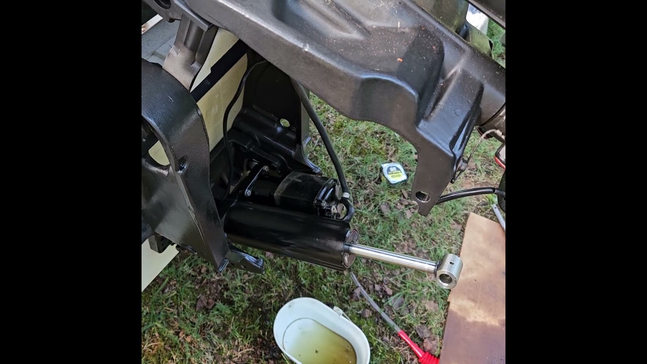 FIX Tilt trim ram not moving up or down on force outboard