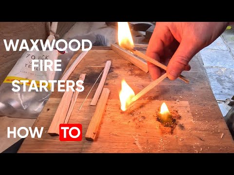How to Make Wax Wood Fire Starters That Burn Like Crazy
