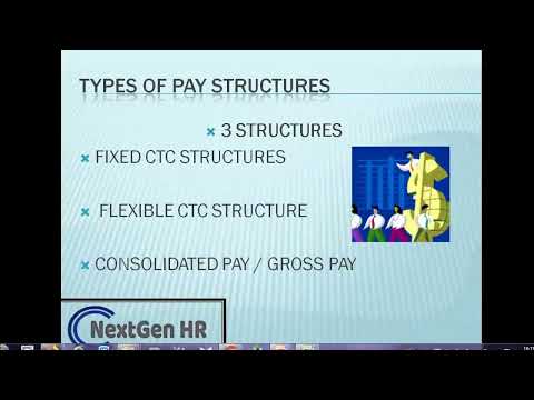 Types of Salary / CTC Structures with Example CTC Calculation : NextGen HR Payroll Course