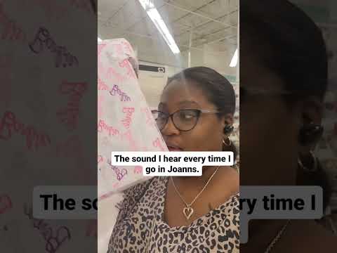Every time i step into Joann Fabrics. #sewing #businessowner #fashion #barbie #fabric