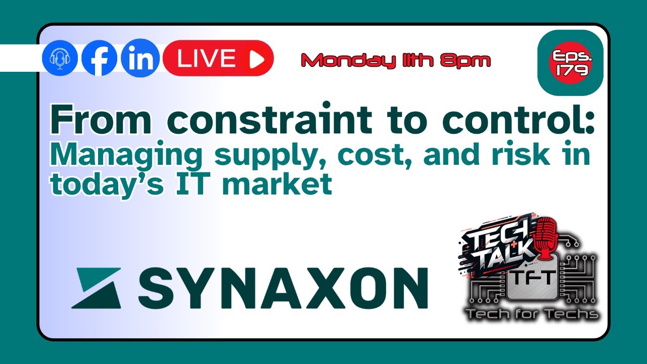 From constraint to control - Eps 179 - LIVE - Tech Talk Show