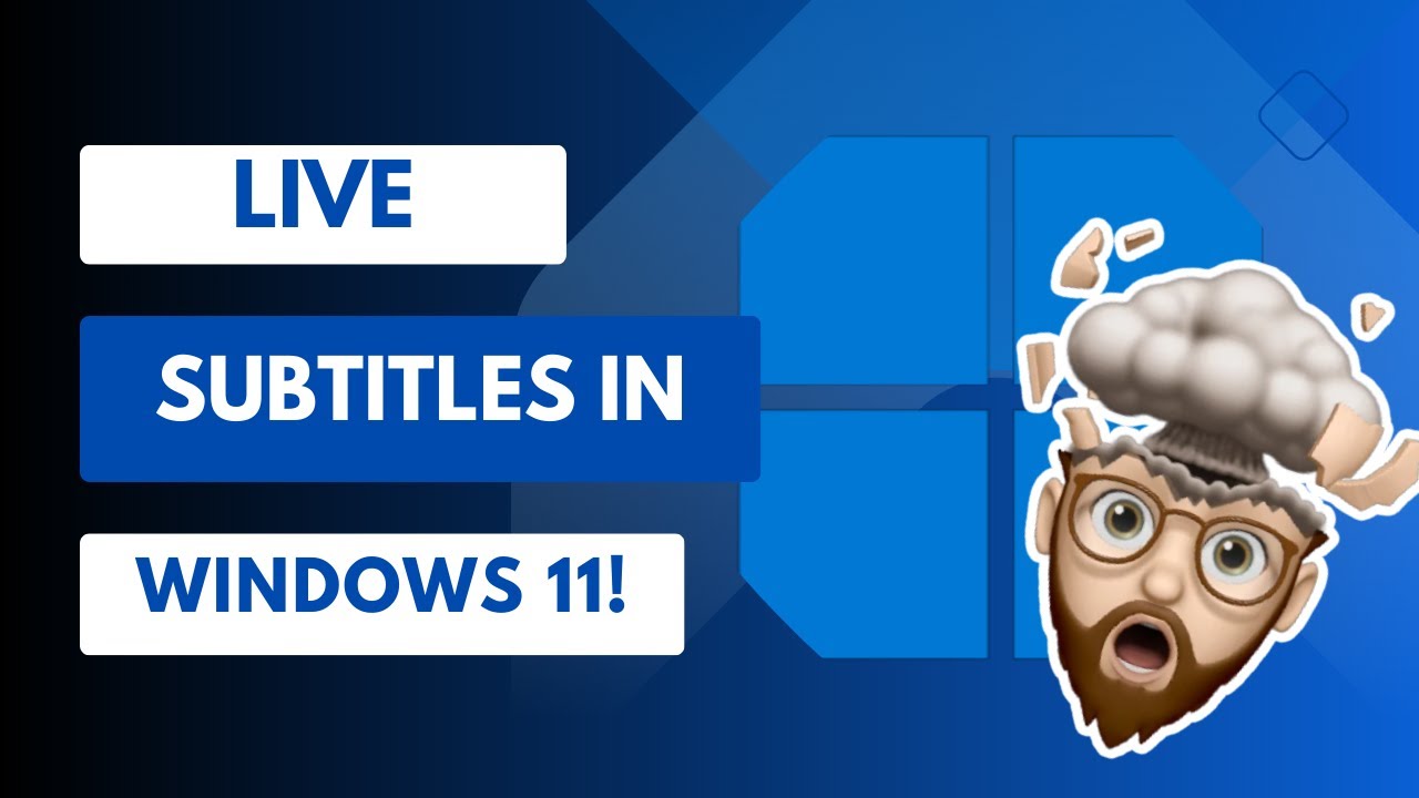 Never Miss a Word: Live Captions in Windows 11 Explained