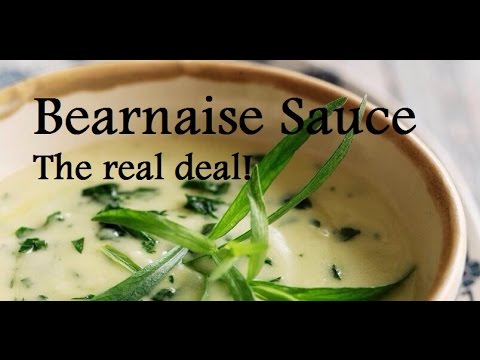 Authentic Bearnaise Sauce - Bearnaise tutorial - Step by Step French Recipe