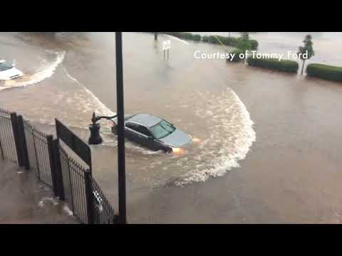 Major Flooding at Bryant-Denny Stadium