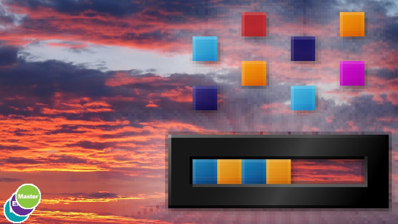 Progressbar 98 Master (Sunset Theme)